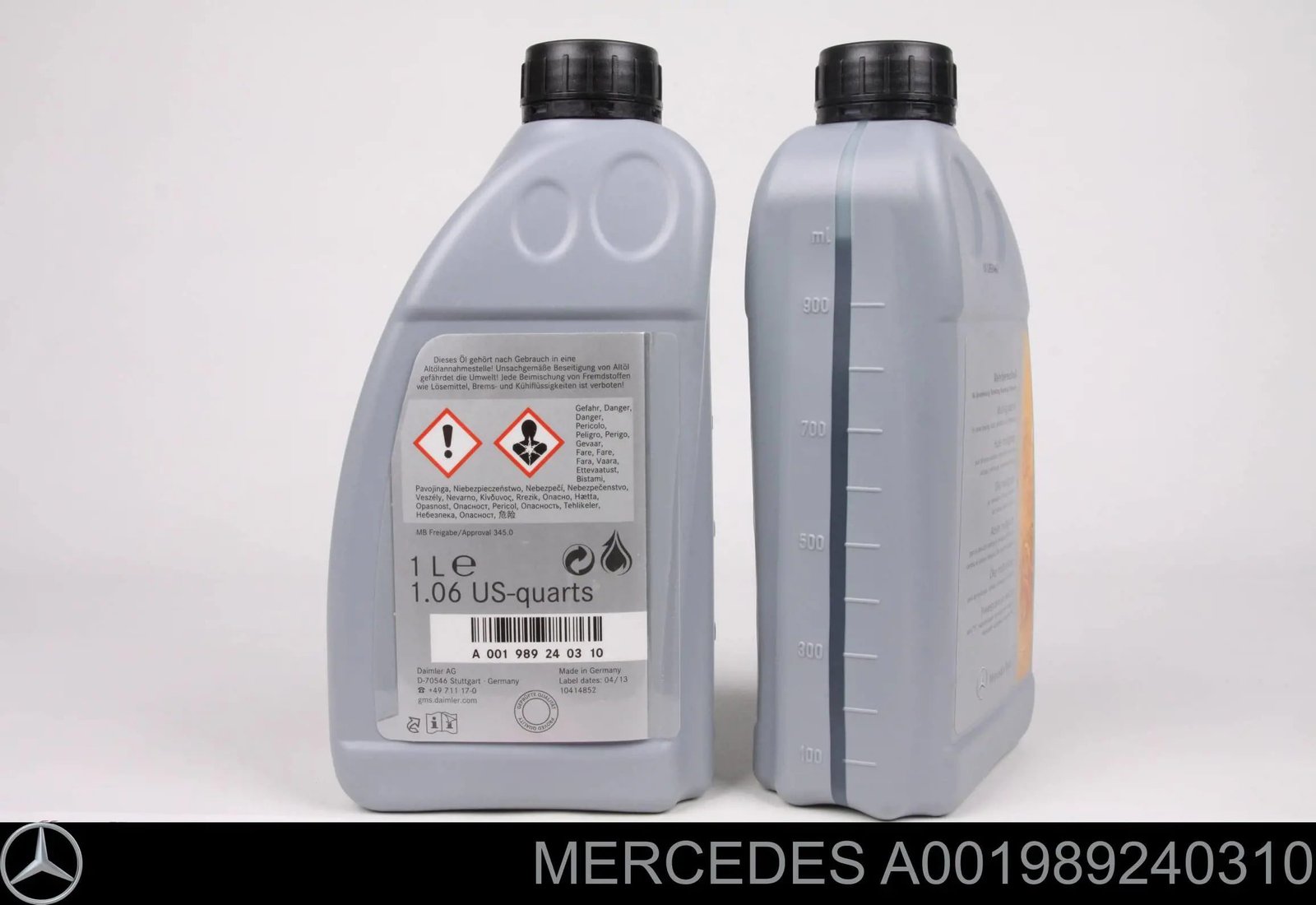 A001989240310 Hydraulic fluid MERCEDES-BENZ 1L – Kasparts